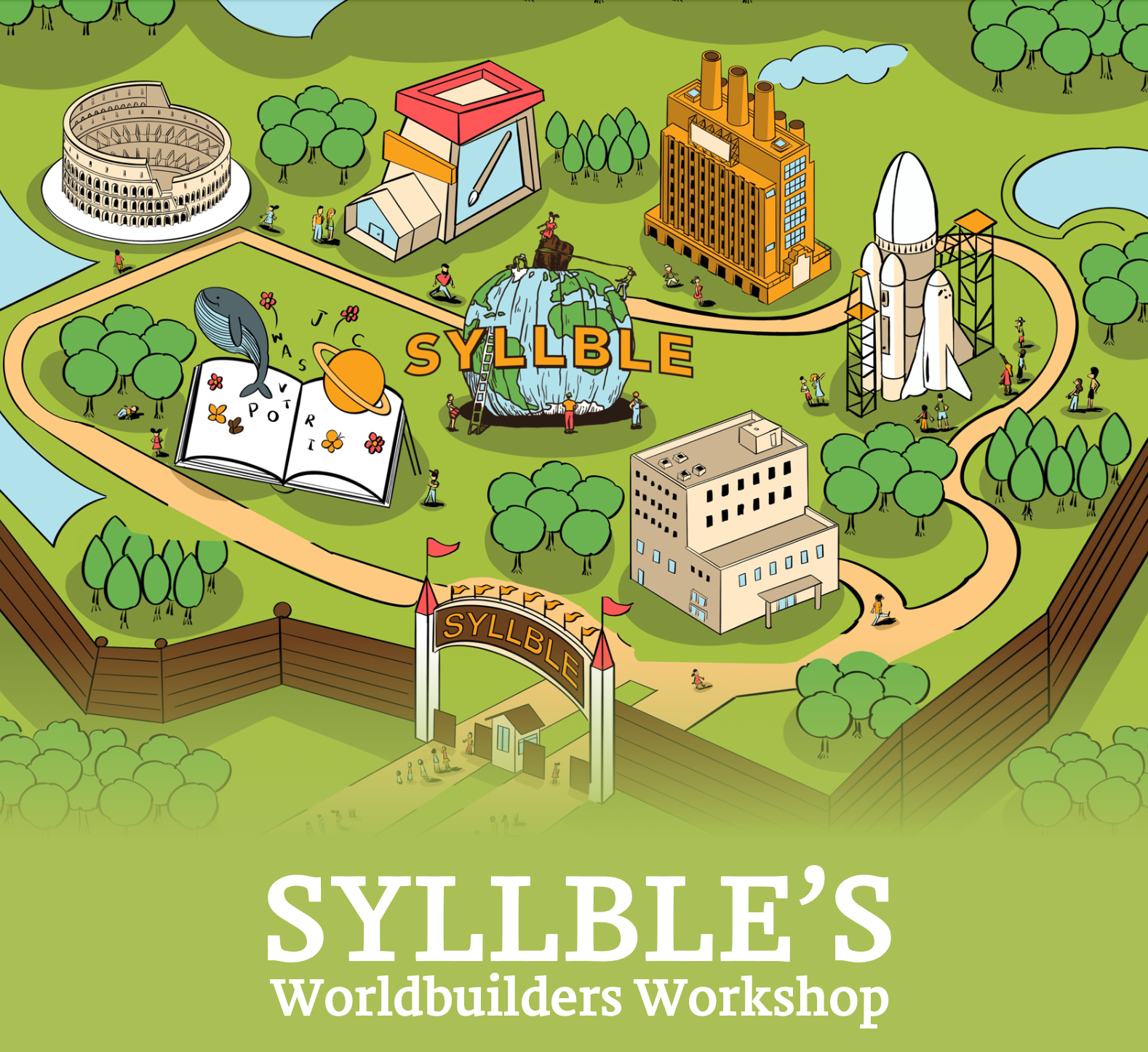 Pens Down is Syllble's Worldbuilders' Workshop - Syllble Studios: Pioneering the future of ...